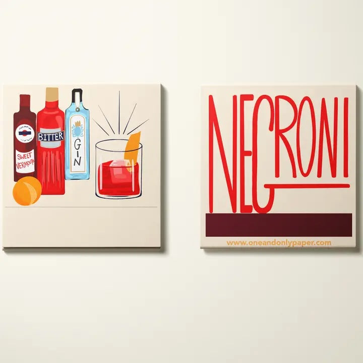 Negroni Matchbook – Biscuit Home