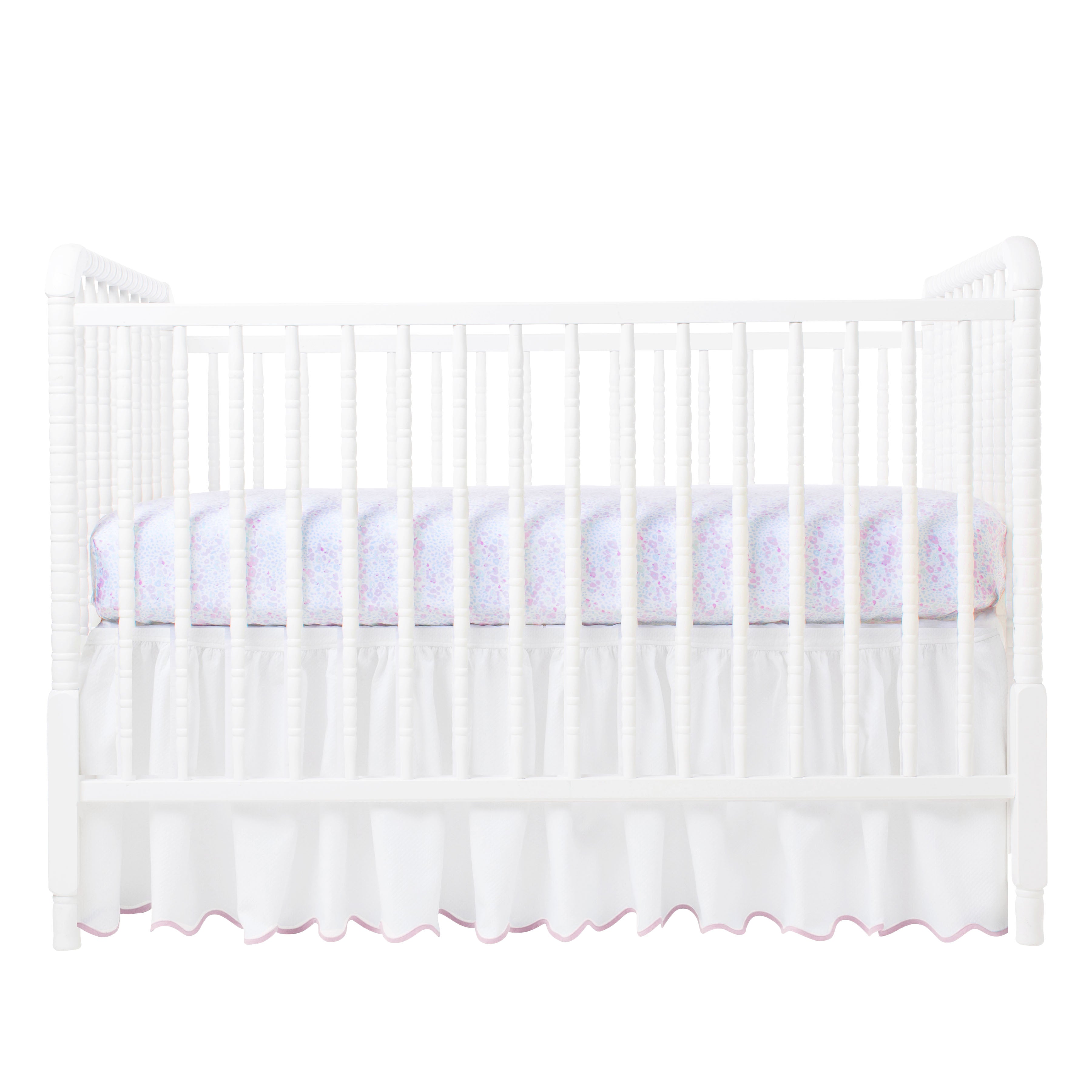 Leighton Lilac Crib Sheet – Biscuit Home
