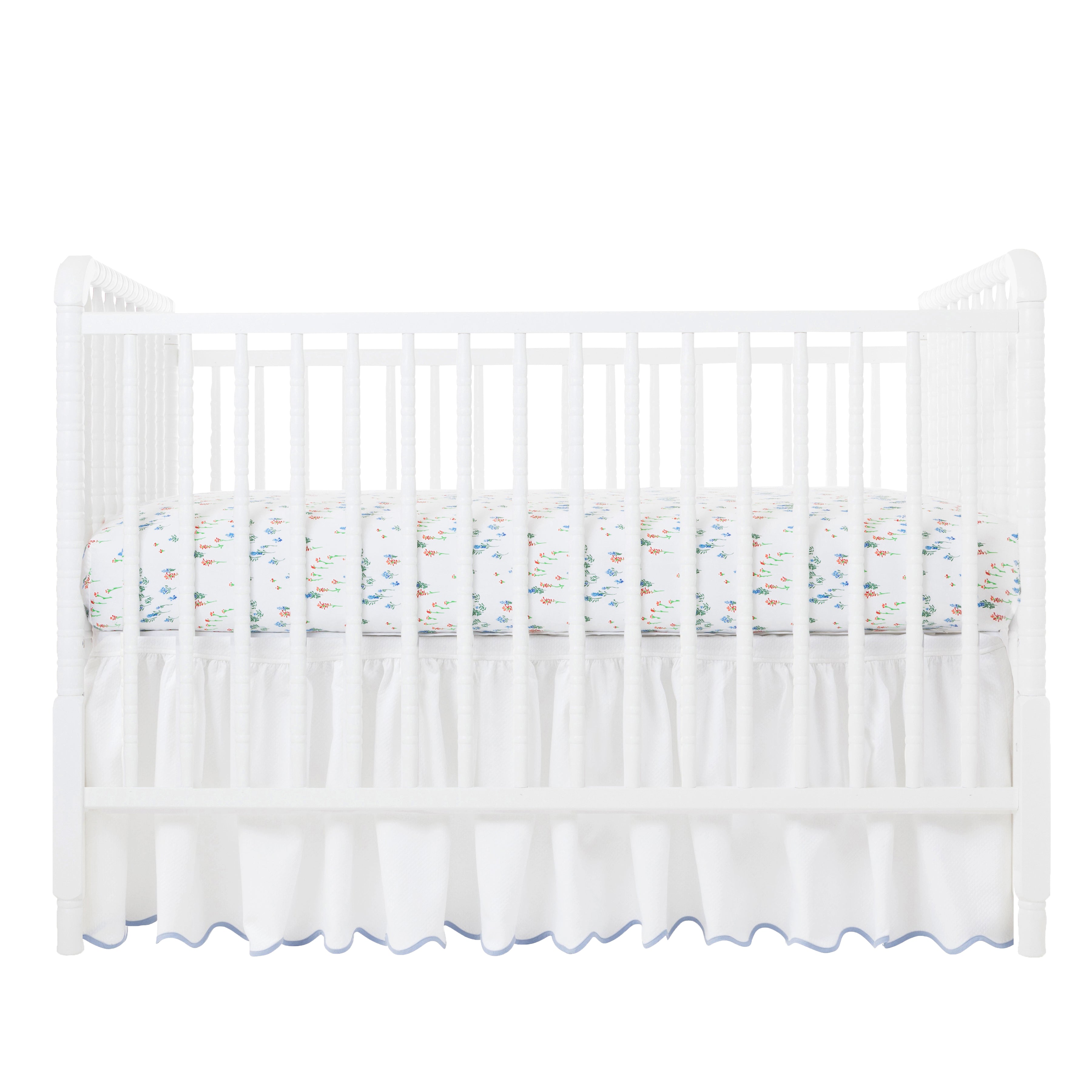 Wimberley Blue Crib Sheet – Biscuit Home