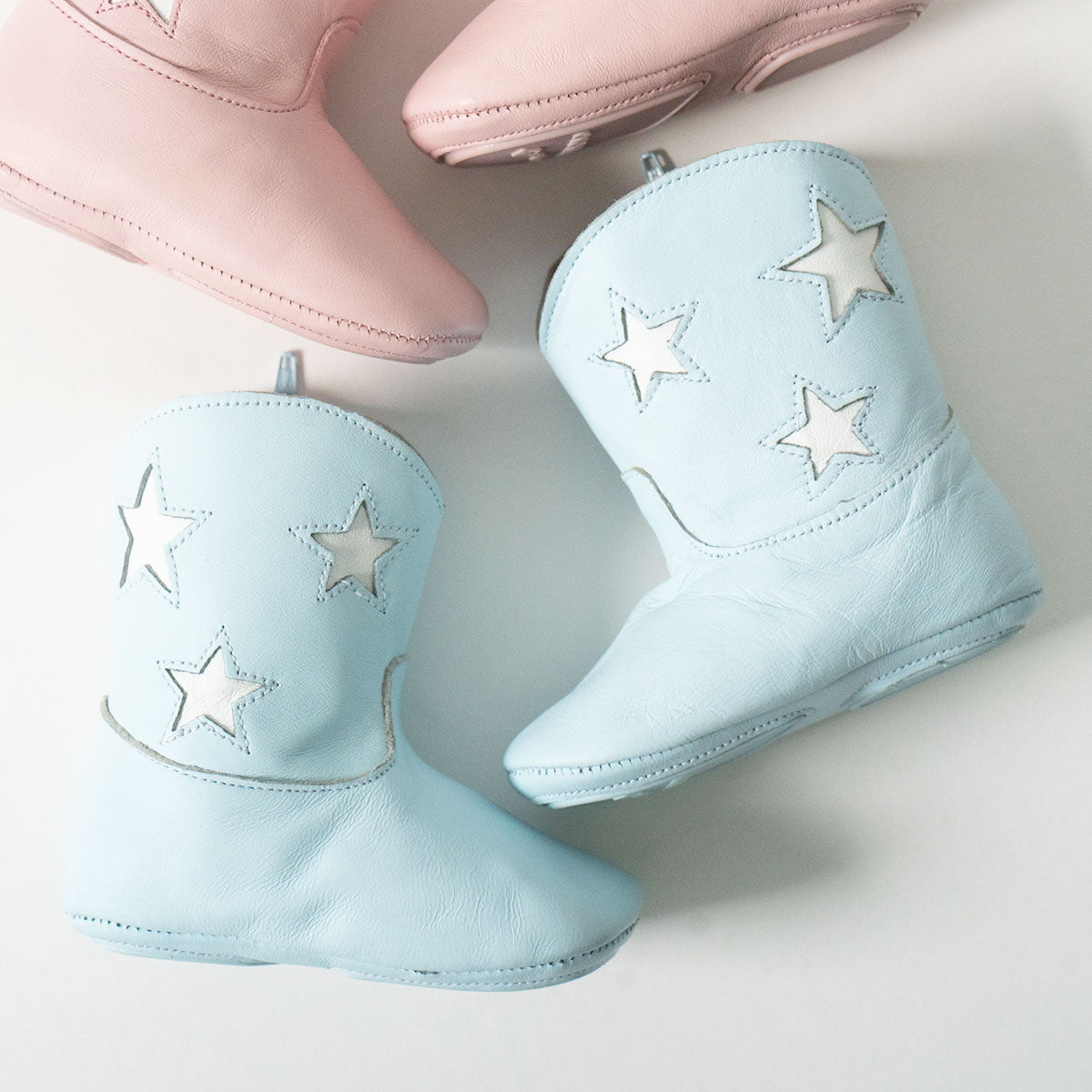 Baby Spark Boot, Blue – Biscuit Home