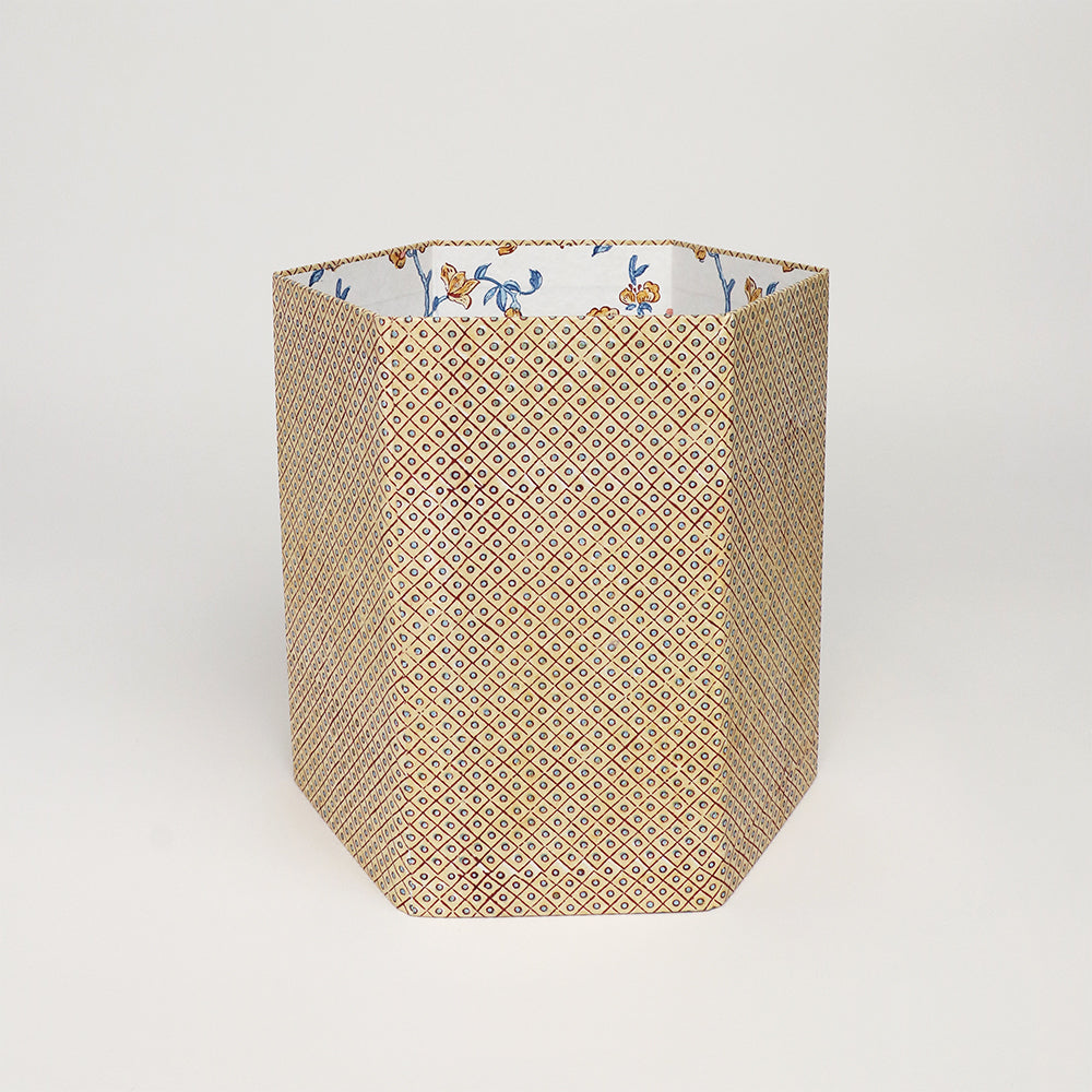 Marbled Paper Waste Basket – Biscuit Home