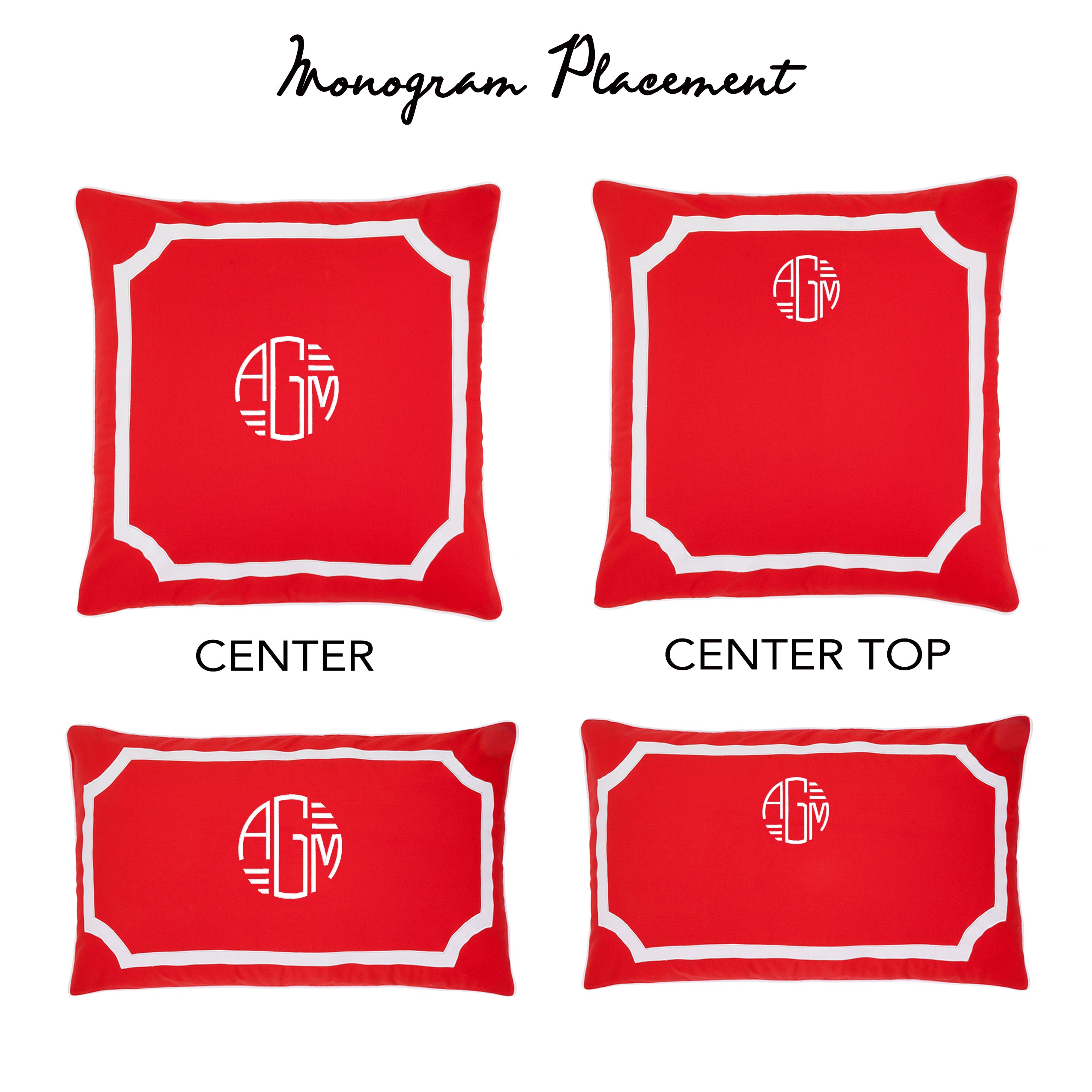 Hunter Green Border Shams – Biscuit Home