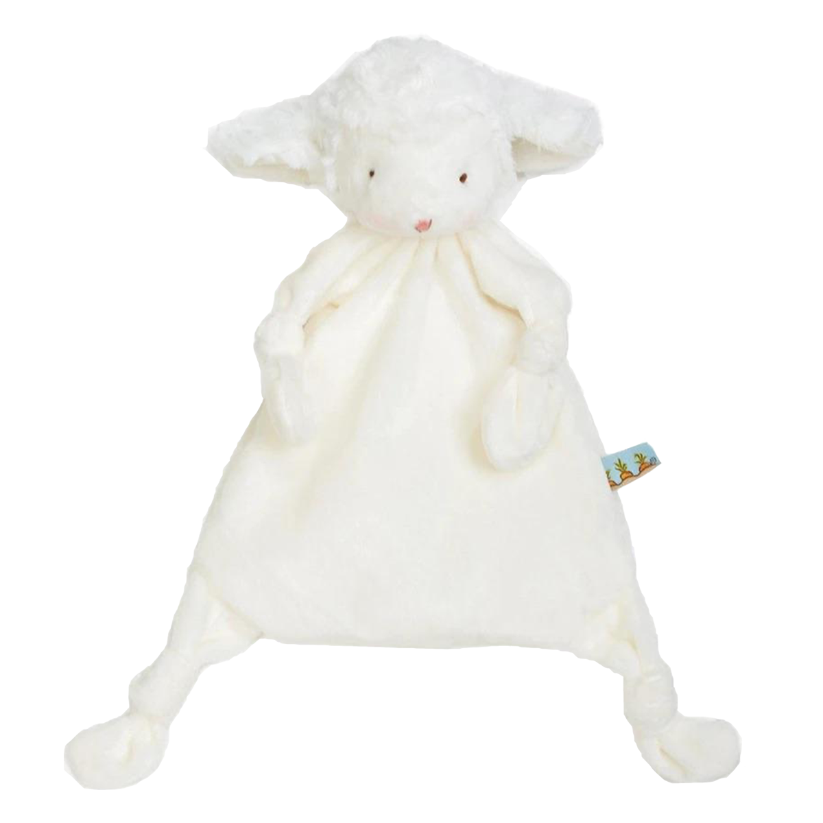 Knotted Lovey White Lamb – Biscuit Home