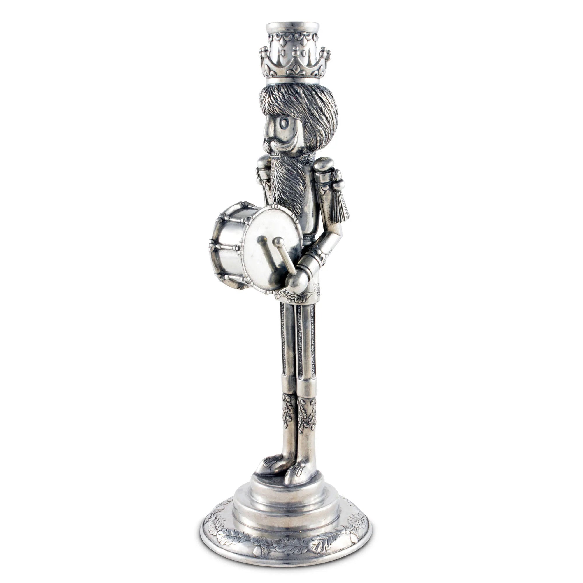 Nutcracker Pewter Candlestick – Biscuit Home