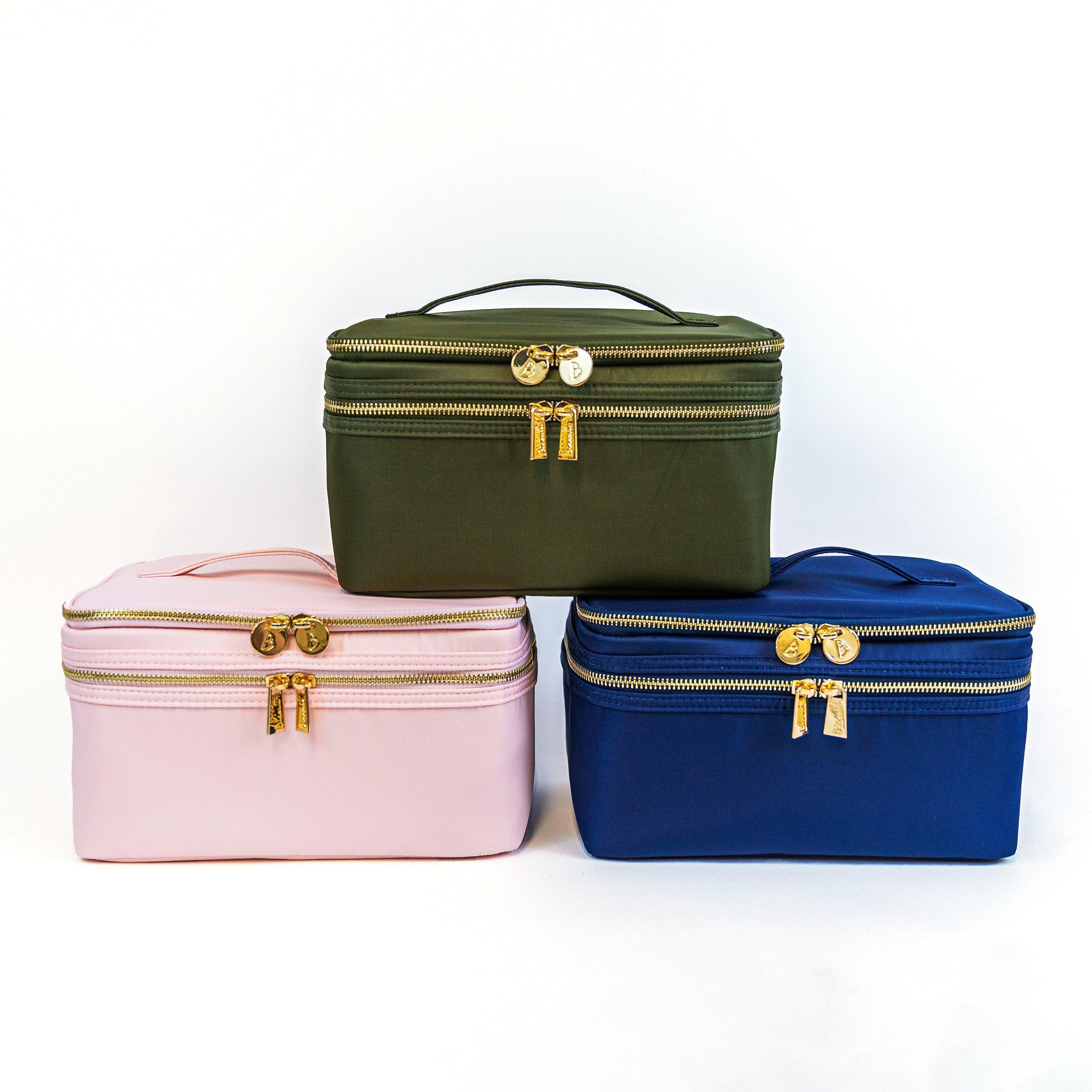 Travel Shelby Green Train Case – Biscuit Home