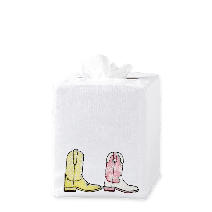 Cowboy Boots Tissue Box Cover – Biscuit Home